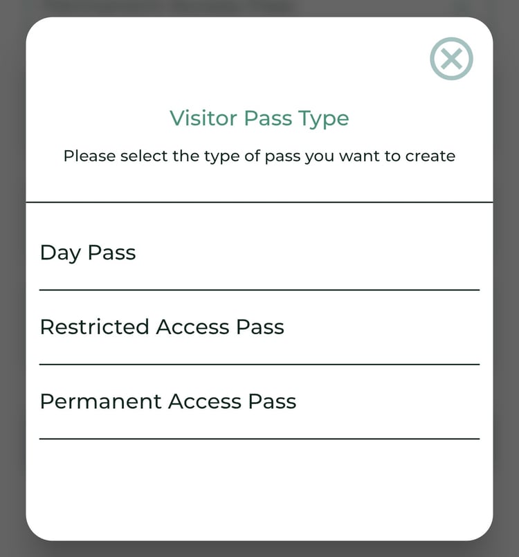 How to Create a Visitor Pass Using The Mobile APP – ONR Knowledge Base